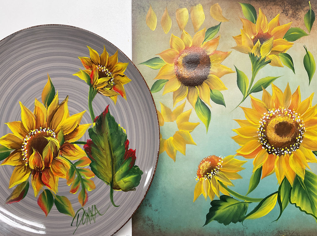 Stroke Training - Sunflowers Downloadable Video Lesson – Dewberry U