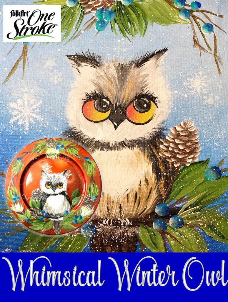 Whimsical Winter Owl Downloadable Video Lesson – Dewberry U