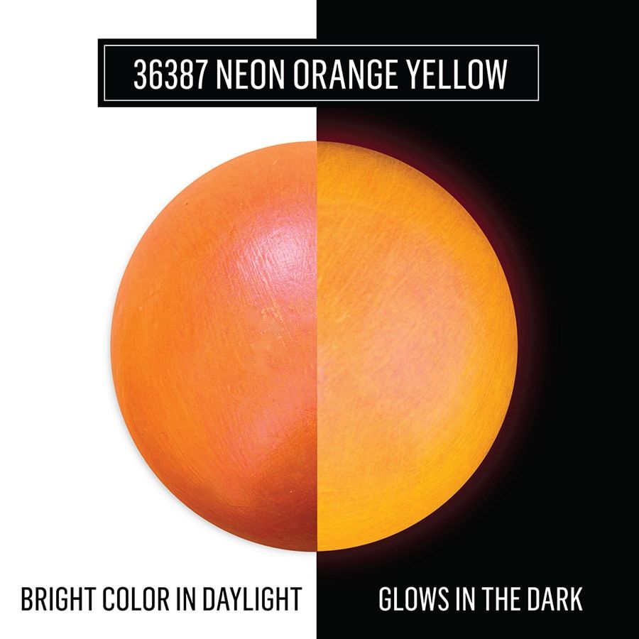 36387 Orange Yellow Neon Blacklight – Dewberry U