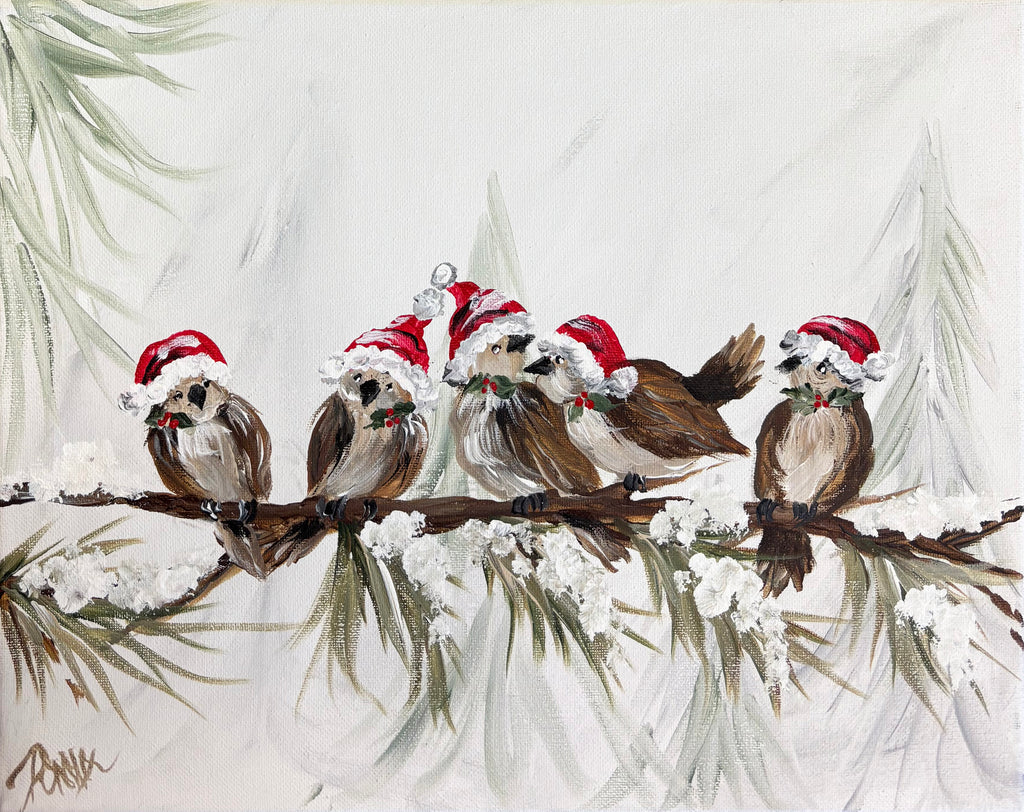 Santa Birds Downloadable Video Lesson – Dewberry U