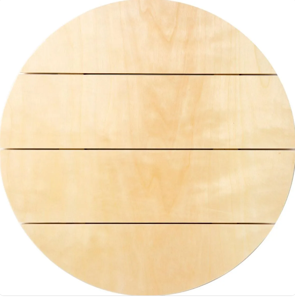 44990 Pallet Circle 12x12" Wood – Dewberry U