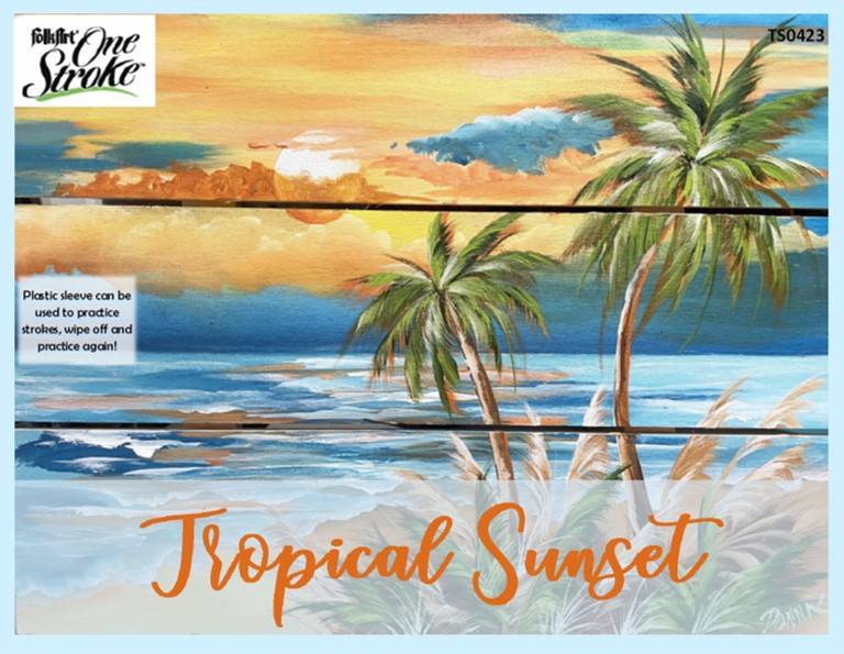 Tropical Sunset Project Packet – Dewberry U