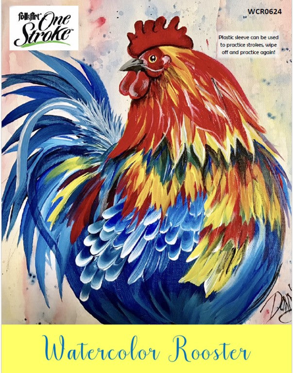 Watercolor Rooster Project Packet – Dewberry U