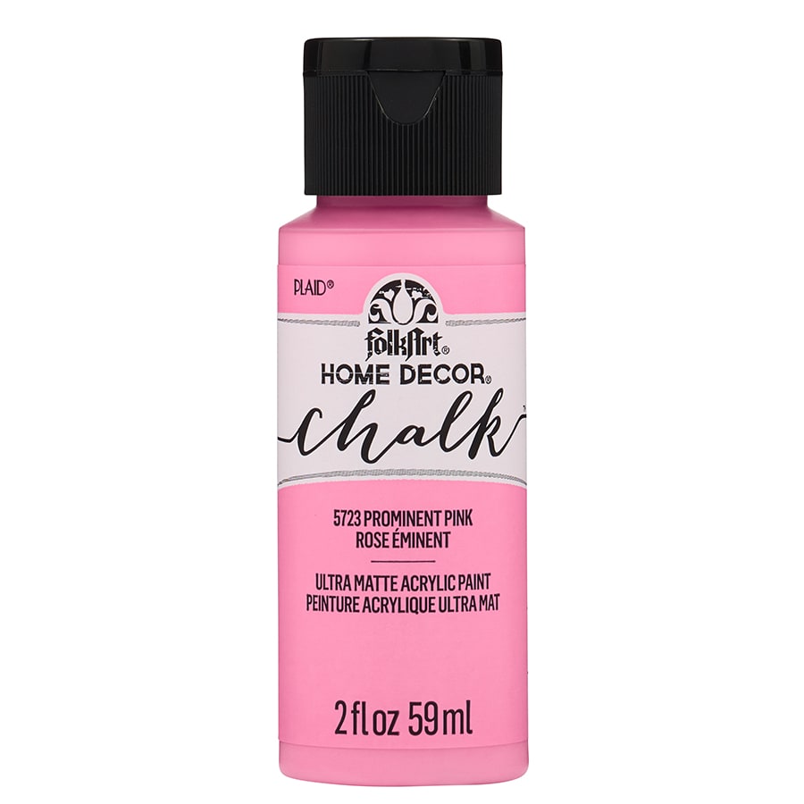 5723 Prominent Pink Home Decor Chalk Paint 2 oz – Dewberry U