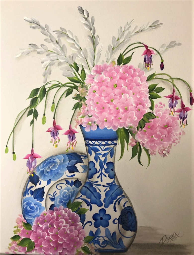 Blue Willow Floral Downloadable Video Lesson – Dewberry U