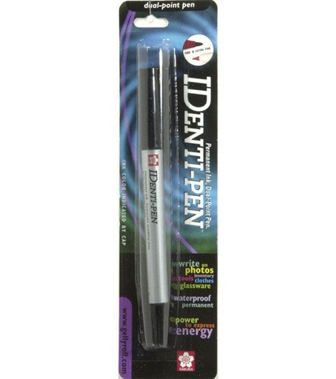 IDenti-pen Dual Point Multi-Surface Marker - Black – Dewberry U