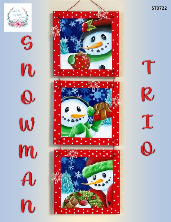 Snowman Trio by Michelle James - Project Packet - Convention 2022 ...